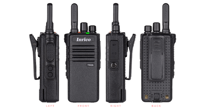 Inrico T522A 4G/LTE/Wi-Fi Android PoC Radio